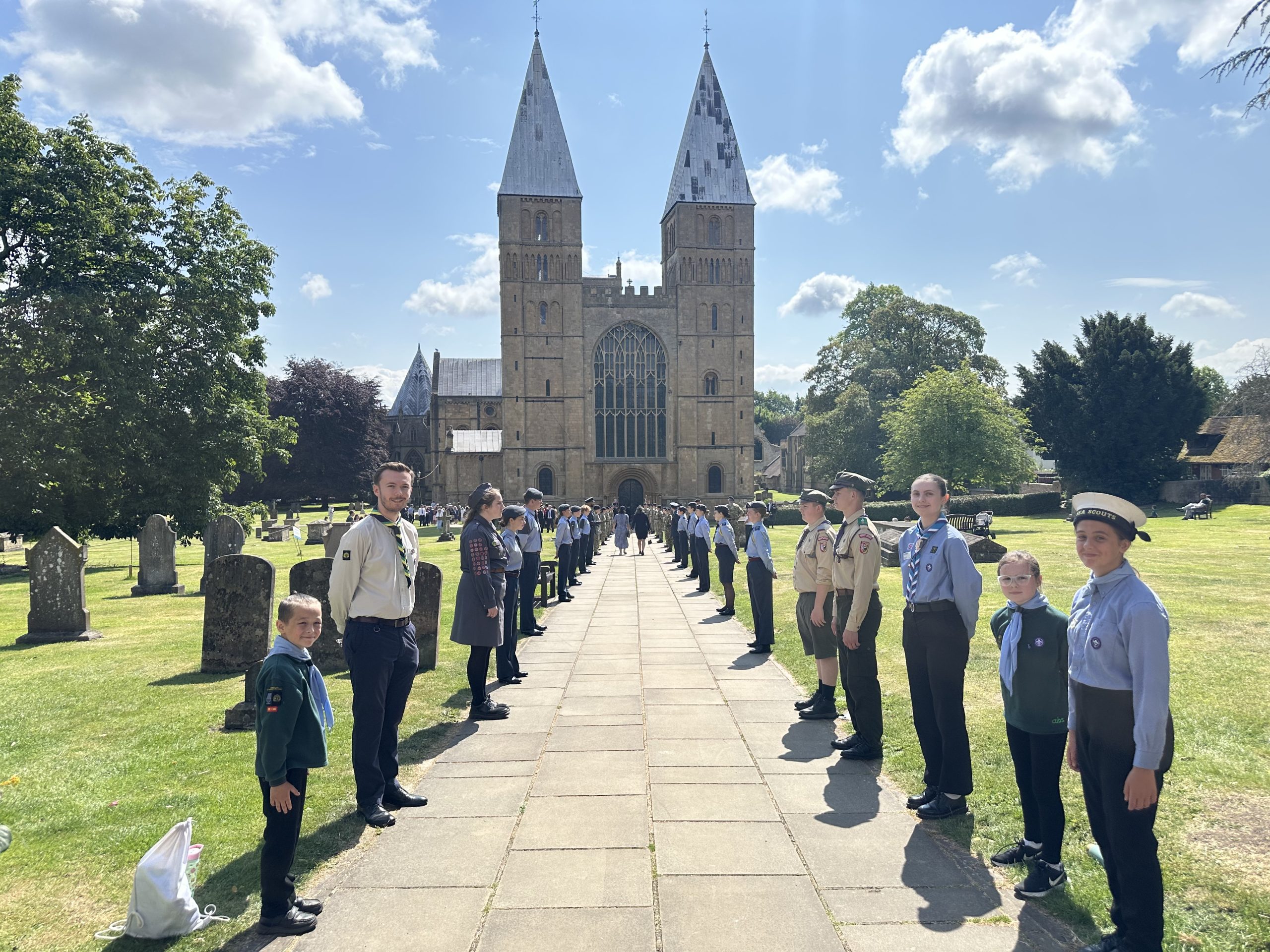 His Majesty The King's Official Birthday Service - Notts Scouts